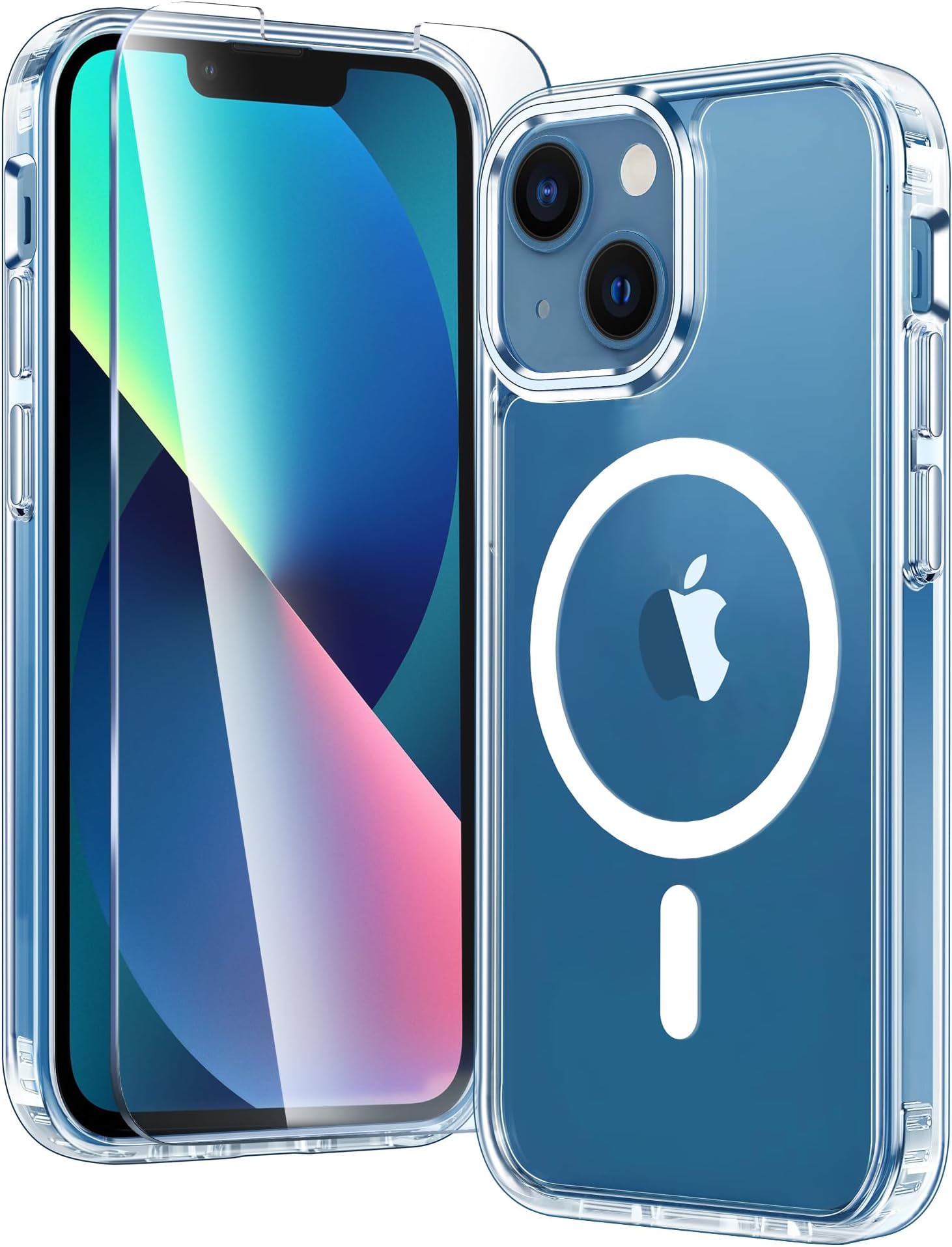 Amazon.com: FNTCASE for iPhone 13 Mini Case: iPhone 12 Mini Magnetic ...