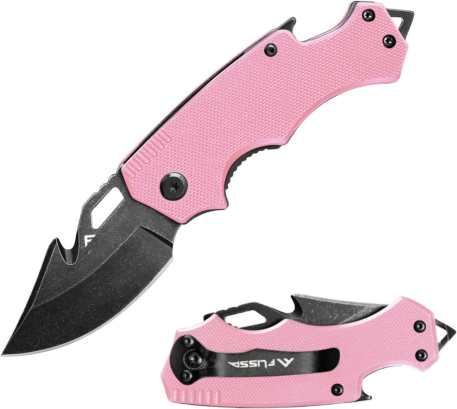 Flissa Mini Folding Pocket Knife 2 5 Inch Stainless Steel | Desertcart ...