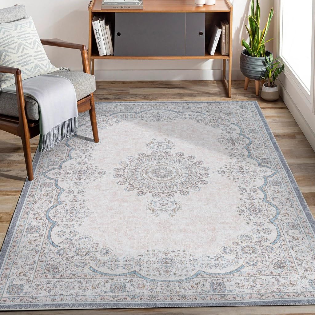 Snapklik.com : Adiva Rugs Machine Washable 9x12 Area Rug