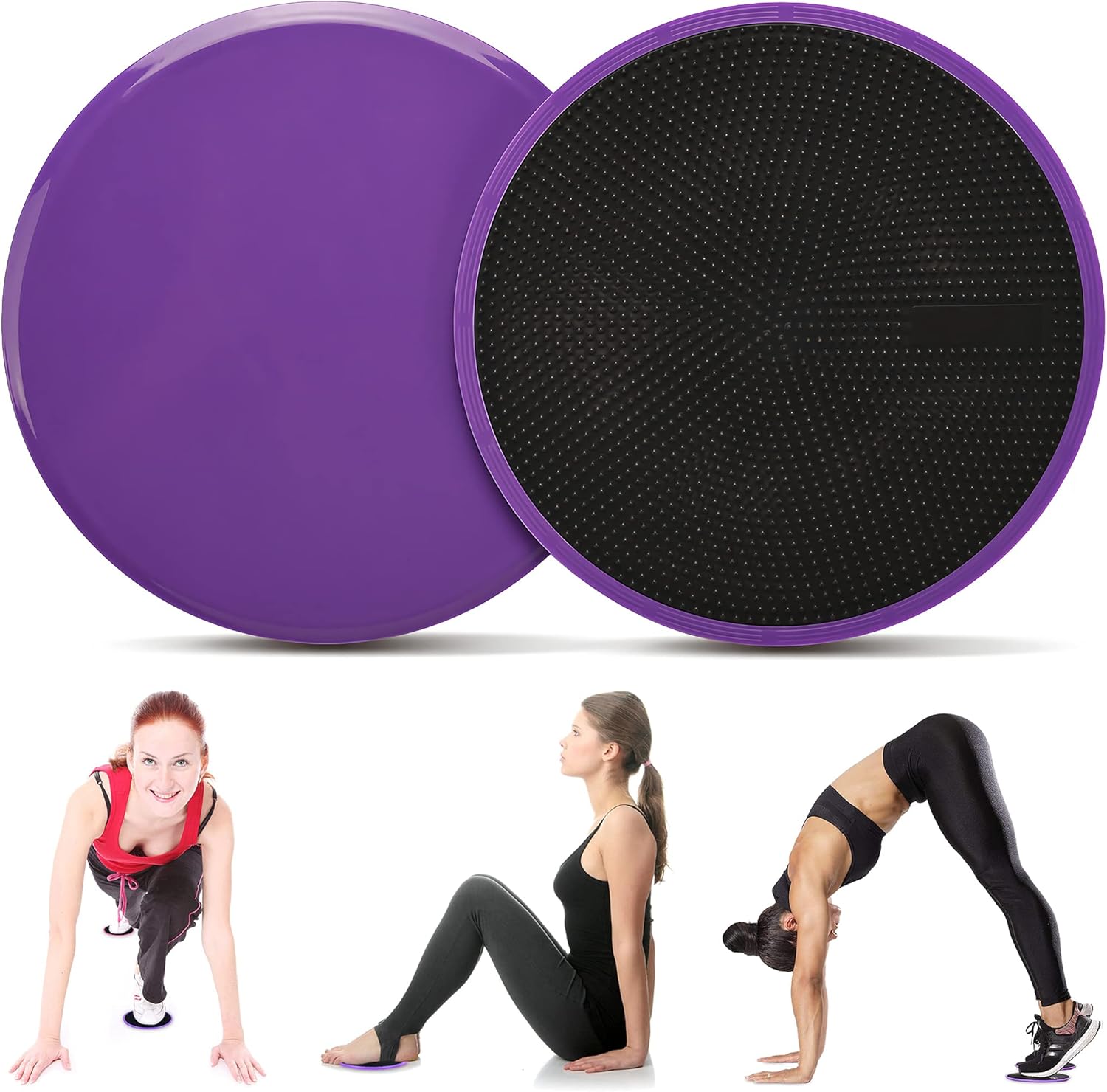 Dual Core Sliders for Work Out On Wood Floor and Cerami, Best Sized Non ...