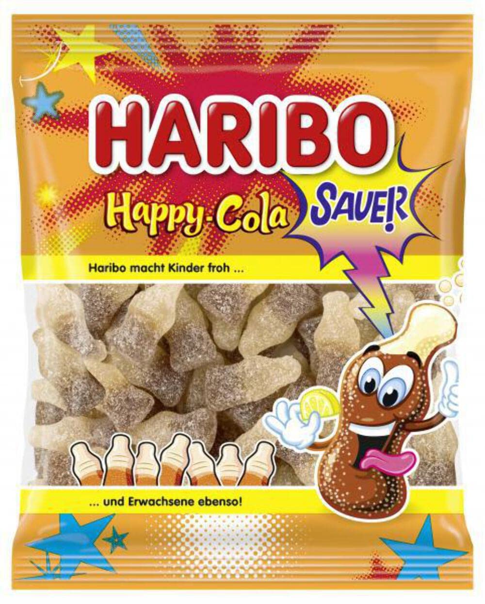 Amazon.com : HARIBO Candy | HARIBO Happy Cola Sour | HARIBO Gummies ...