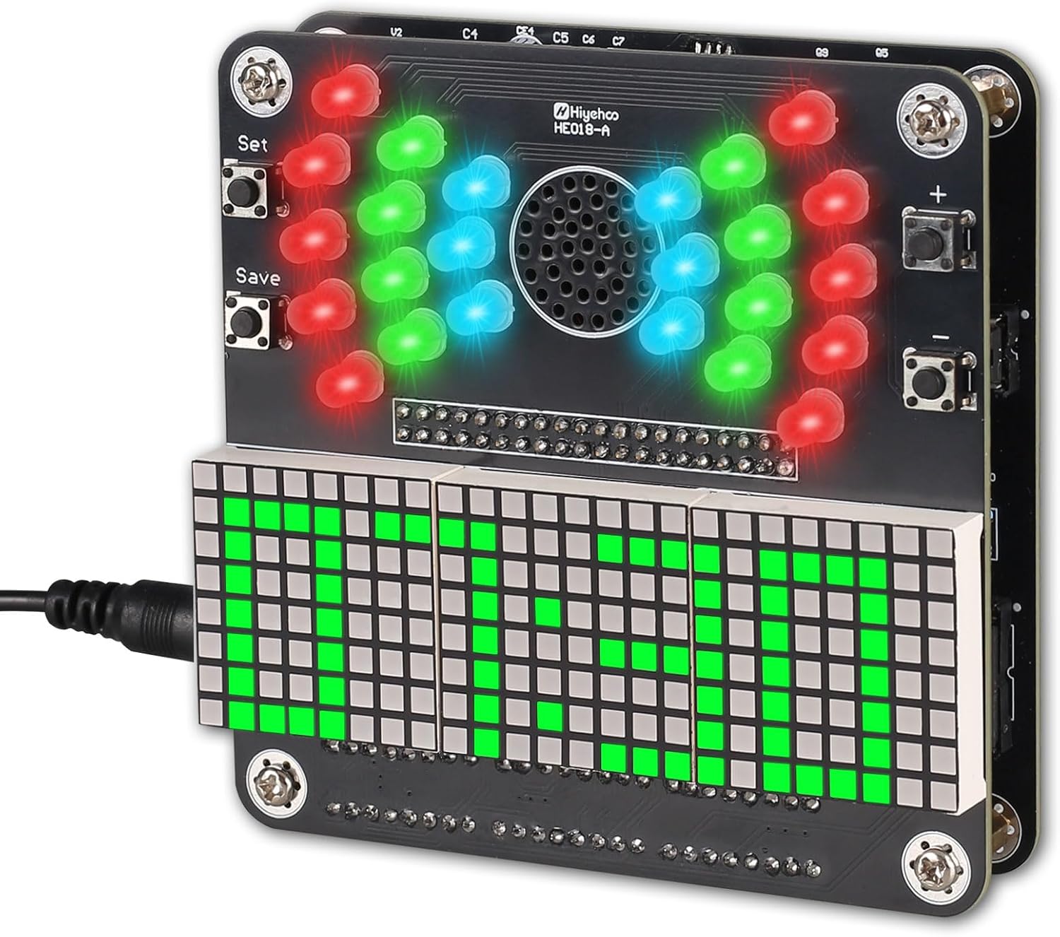 Amazon.com: IS Clock Soldering Project, ICSTATION 4-Digit Digital Clock ...