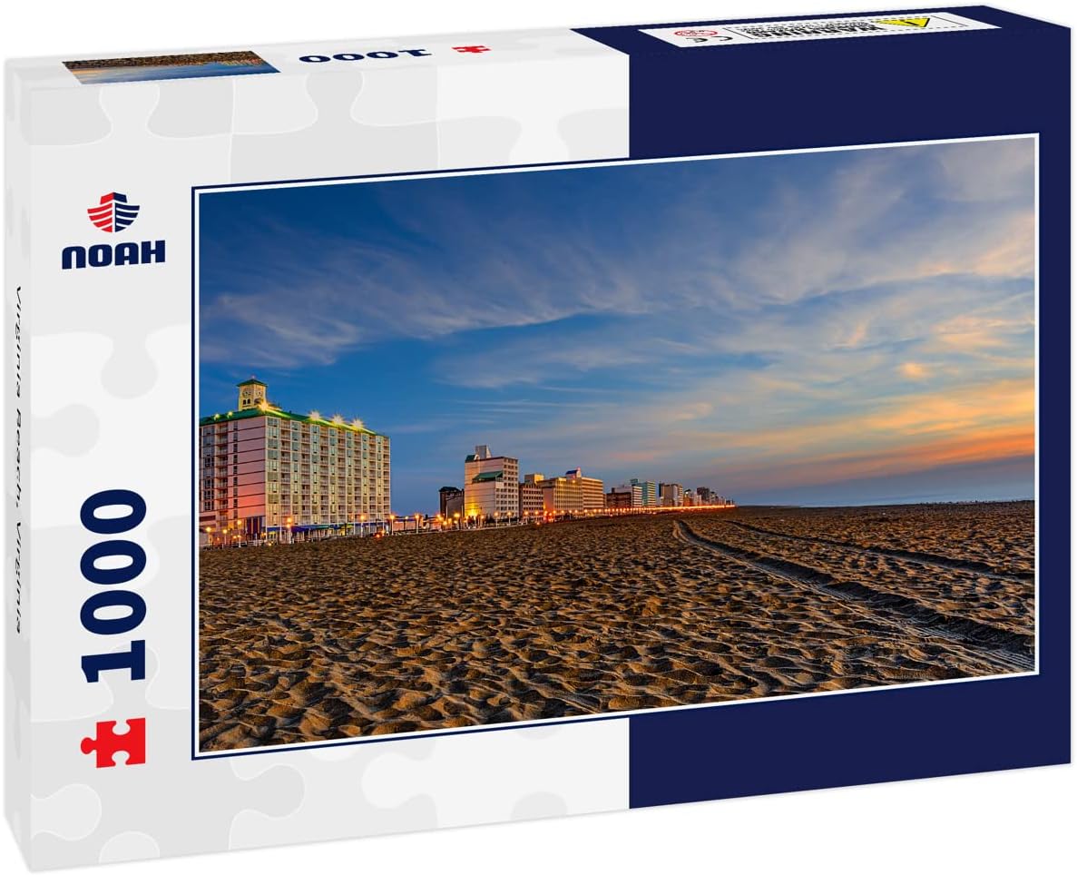 Amazon.com: Noah Jigsaw Puzzle Virginia Beach, Virginia 1000 Pieces ...