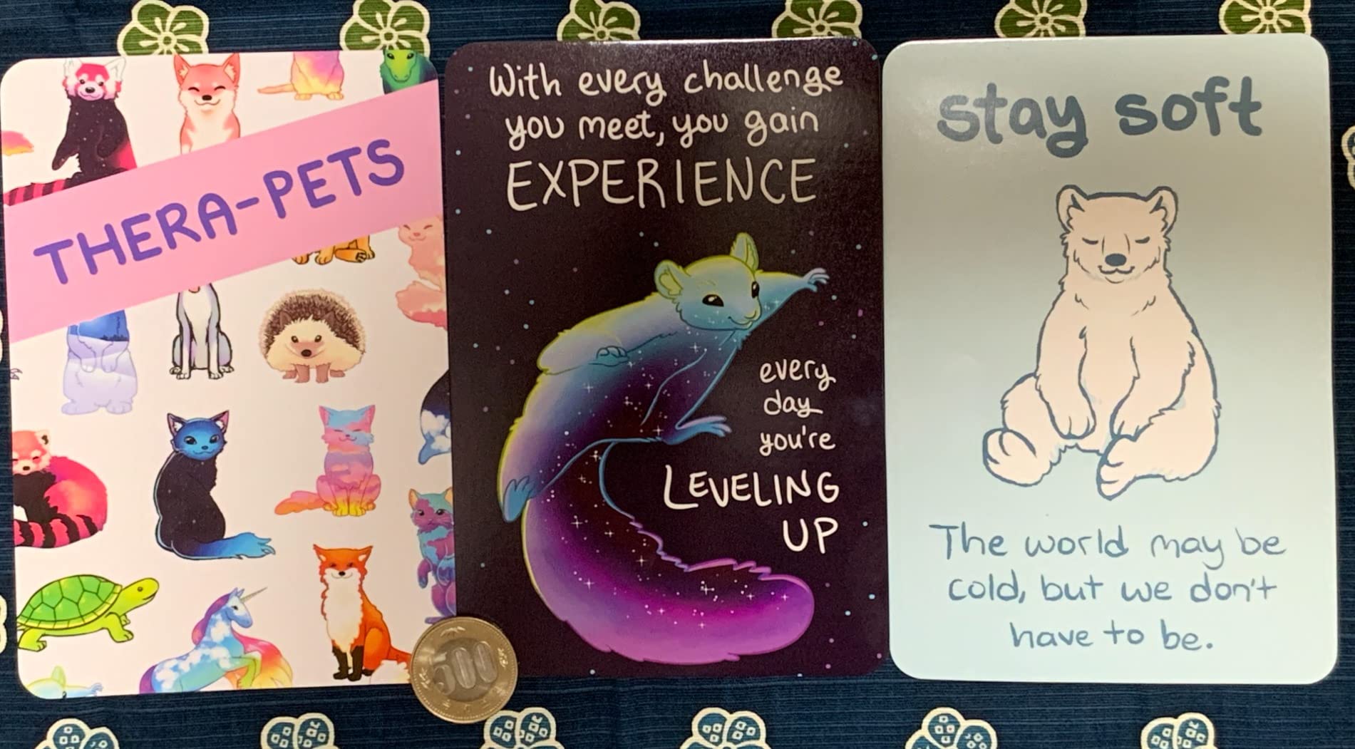 Amazon | Thera-pets: 64 Emotional Support Animal Cards (Affirmations ...