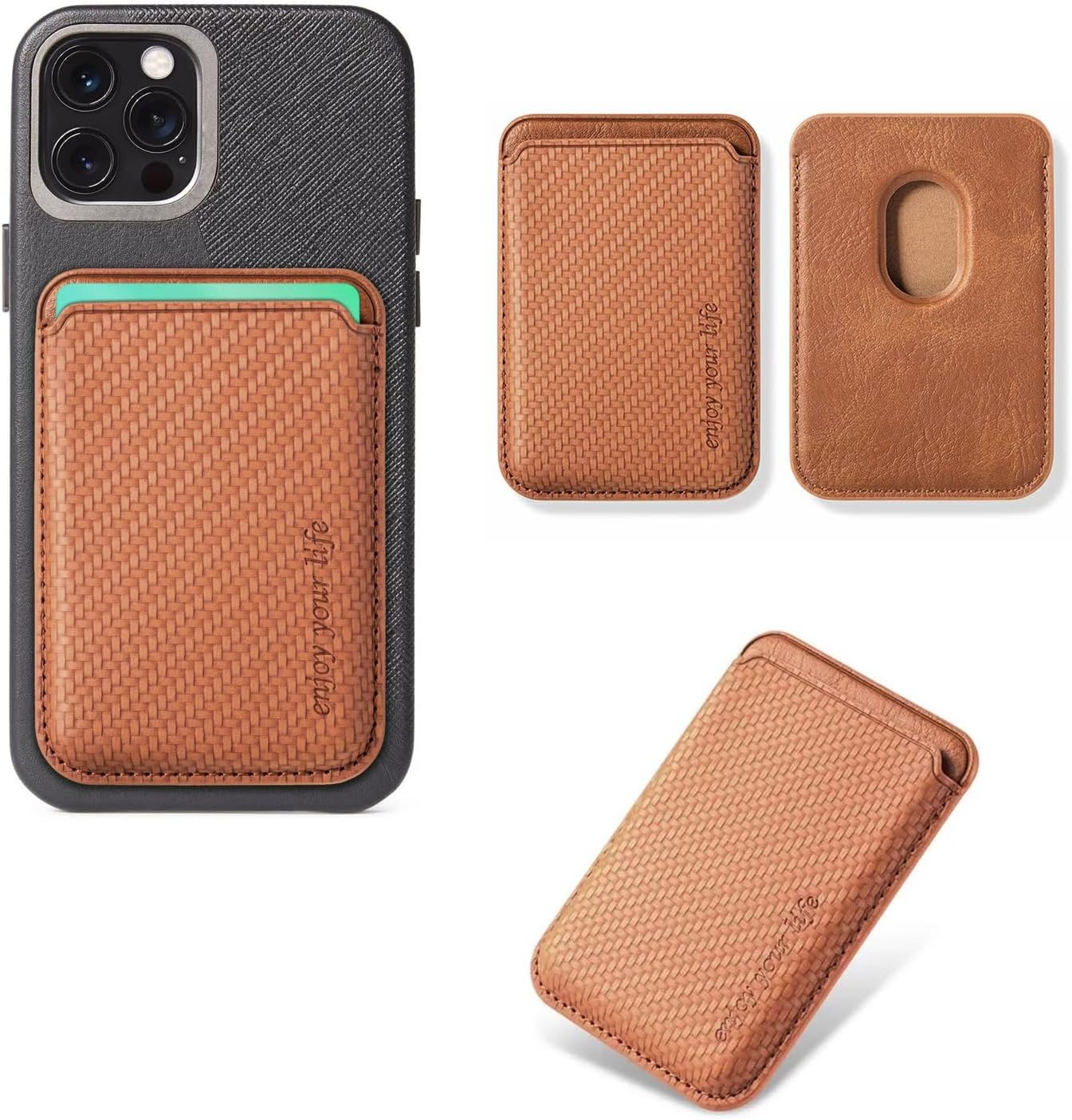 Amazon.com: Limited Edition Magnetic Phone Wallet Card Holder ...