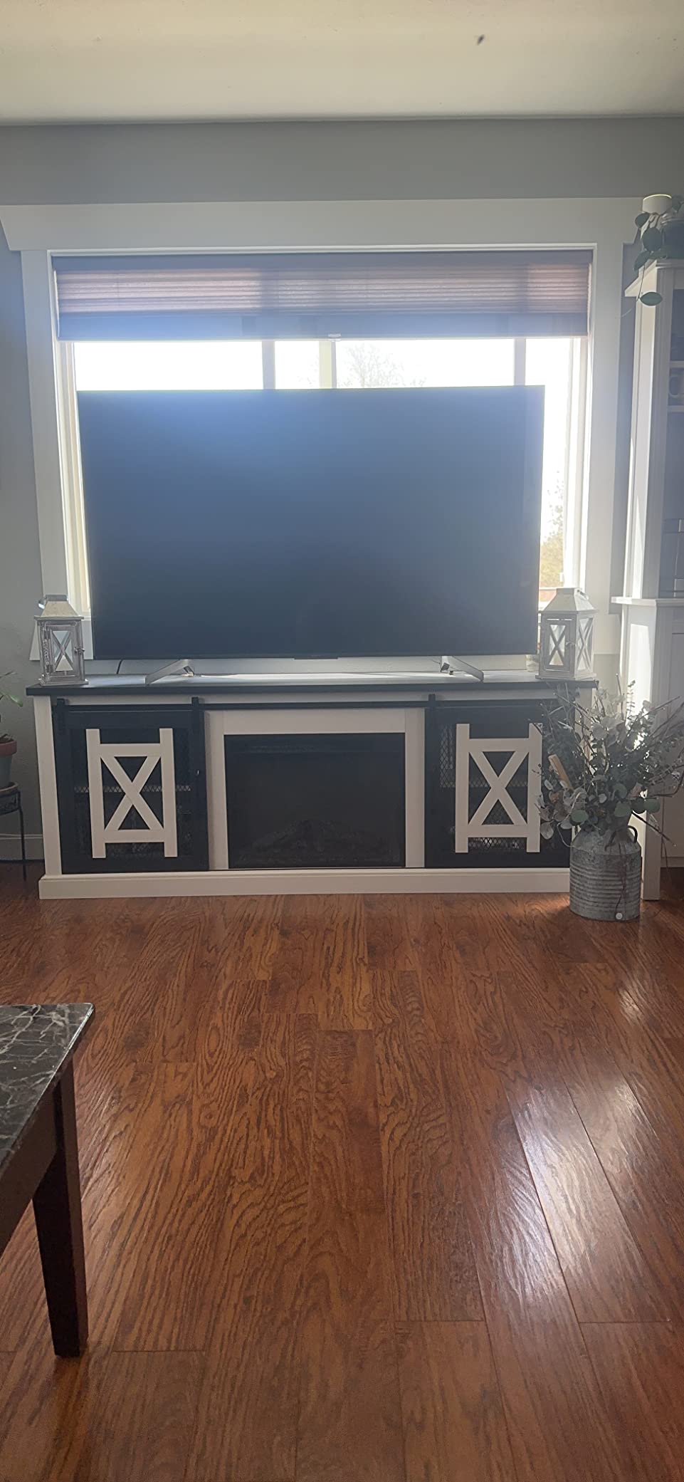 $22/mo - Finance JXQTLINGMU Electric Fireplace TV Stand for TV's up to ...