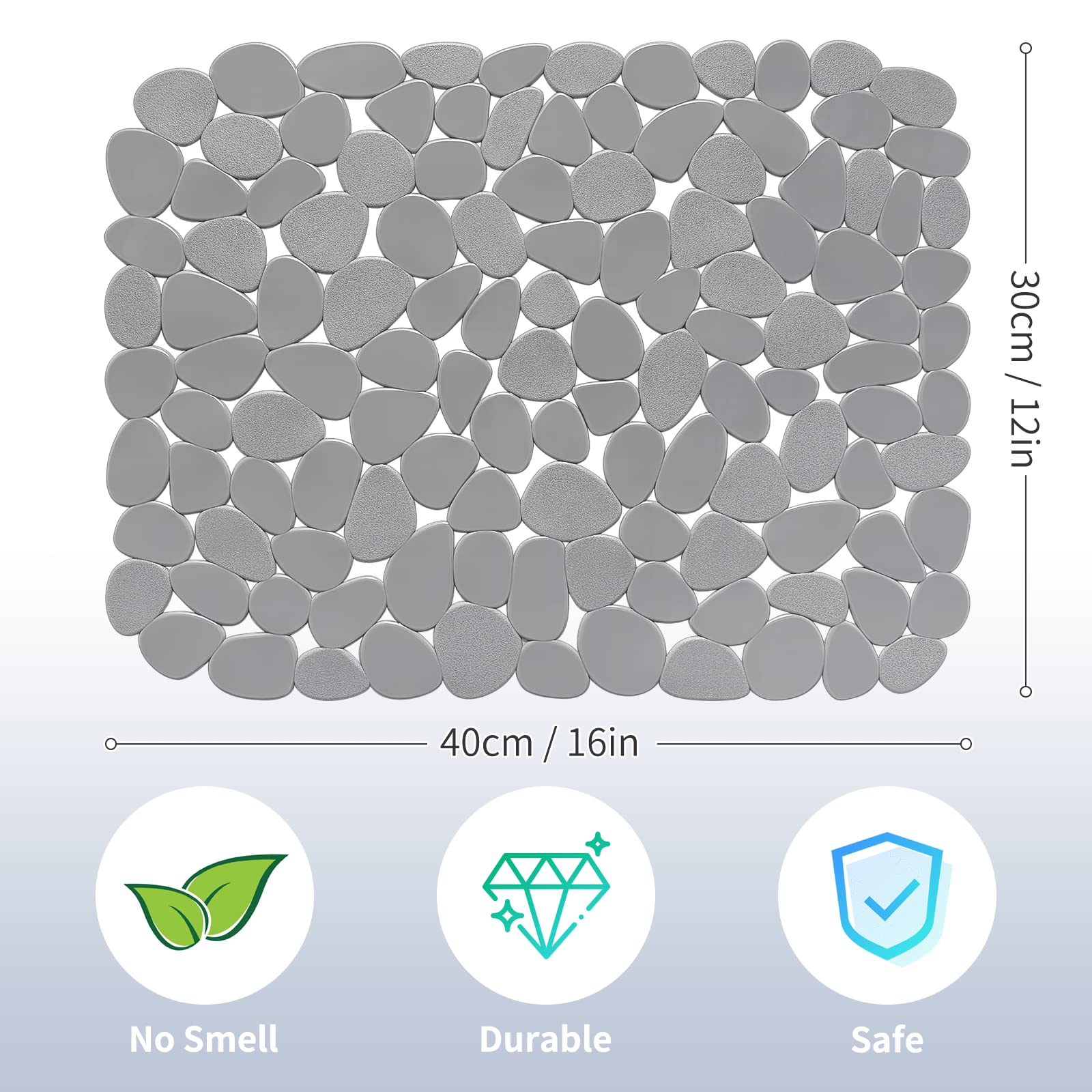 Snapklik.com : Yolife Pebble Sink Mats For Stainless Steel &Porcelain ...