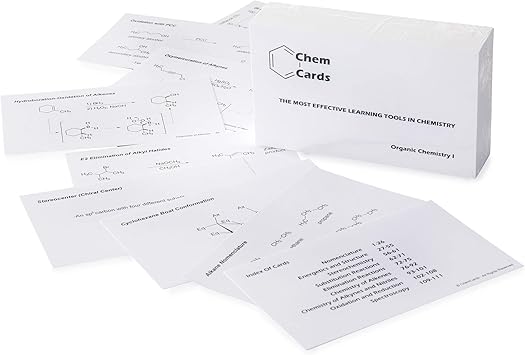 Amazon.com: ChemCards: Study Flash Cards for Organic Chemistry - First ...