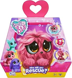 Little Live Pets 30145 Scruff-a-Luvs Mystery Animal| Reveal, Washing, Novio, Rescate Mascota de ...