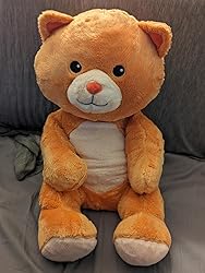 Amazon.com: Snuggle Squad 5lb Weighted Stuffed Animal Cat - Soft ...