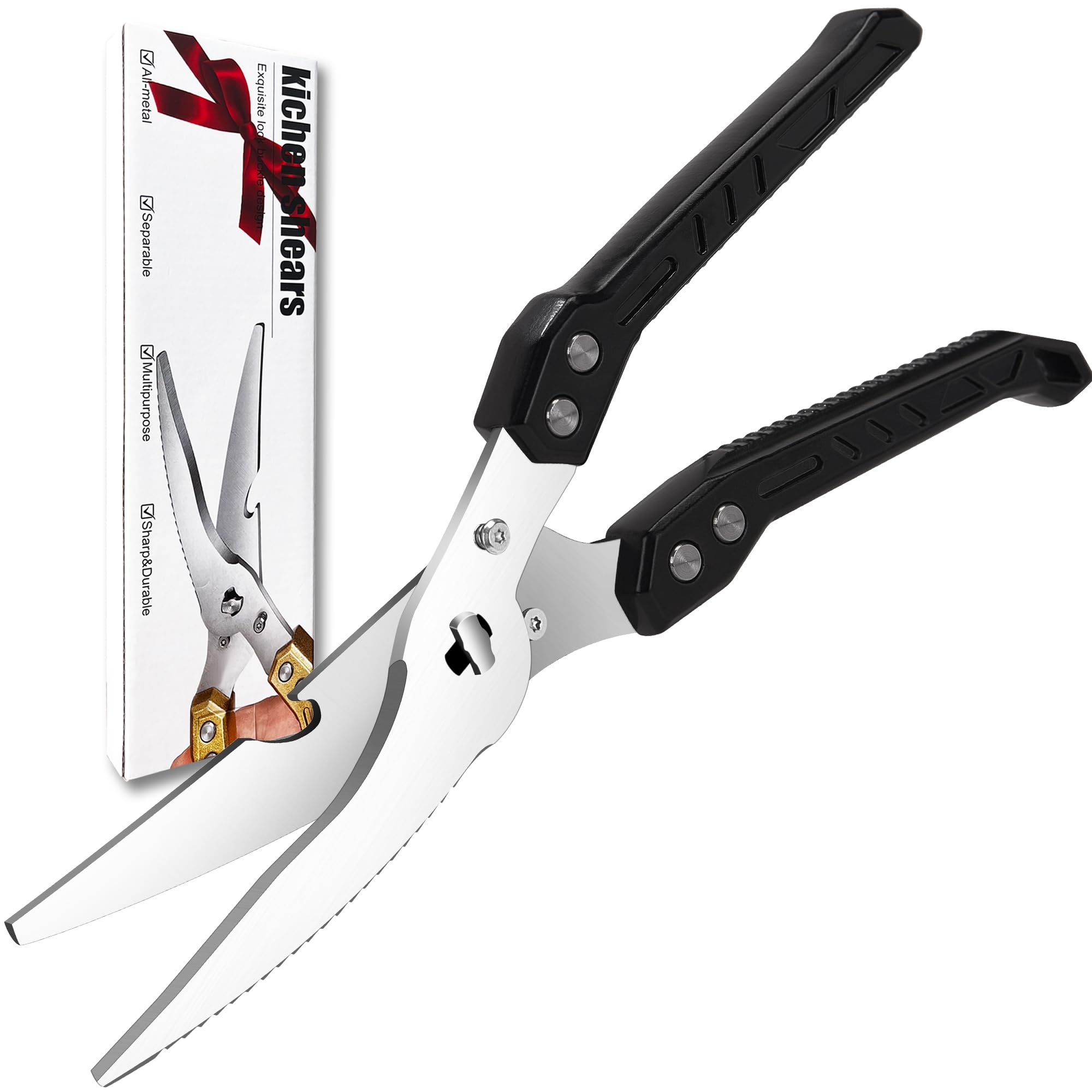 Amazon.com: SLEMOON Poultry Shears, Heavy Duty Kitchen Shear for ...