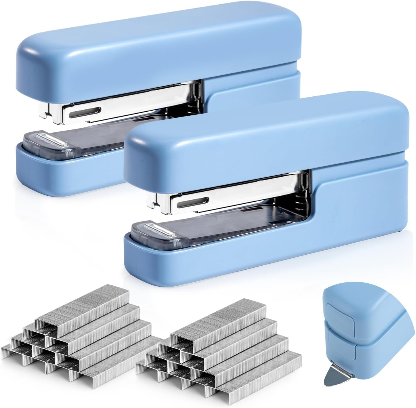 Amazon.com : deli Stapler, Desktop Staplers with 1660 Staples and ...
