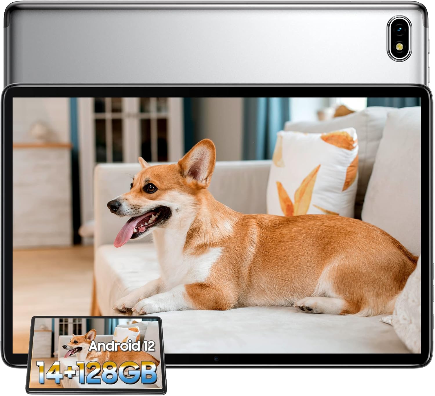 Amazon.com : OSCAL Android 12 Tablet 10 inch Tablets, PAD10 14GB+128GB ...