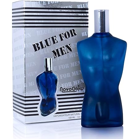 Amazon.com : Blue Perfumes Blue Eau De Toilette Spray for Men, 4.2 ...
