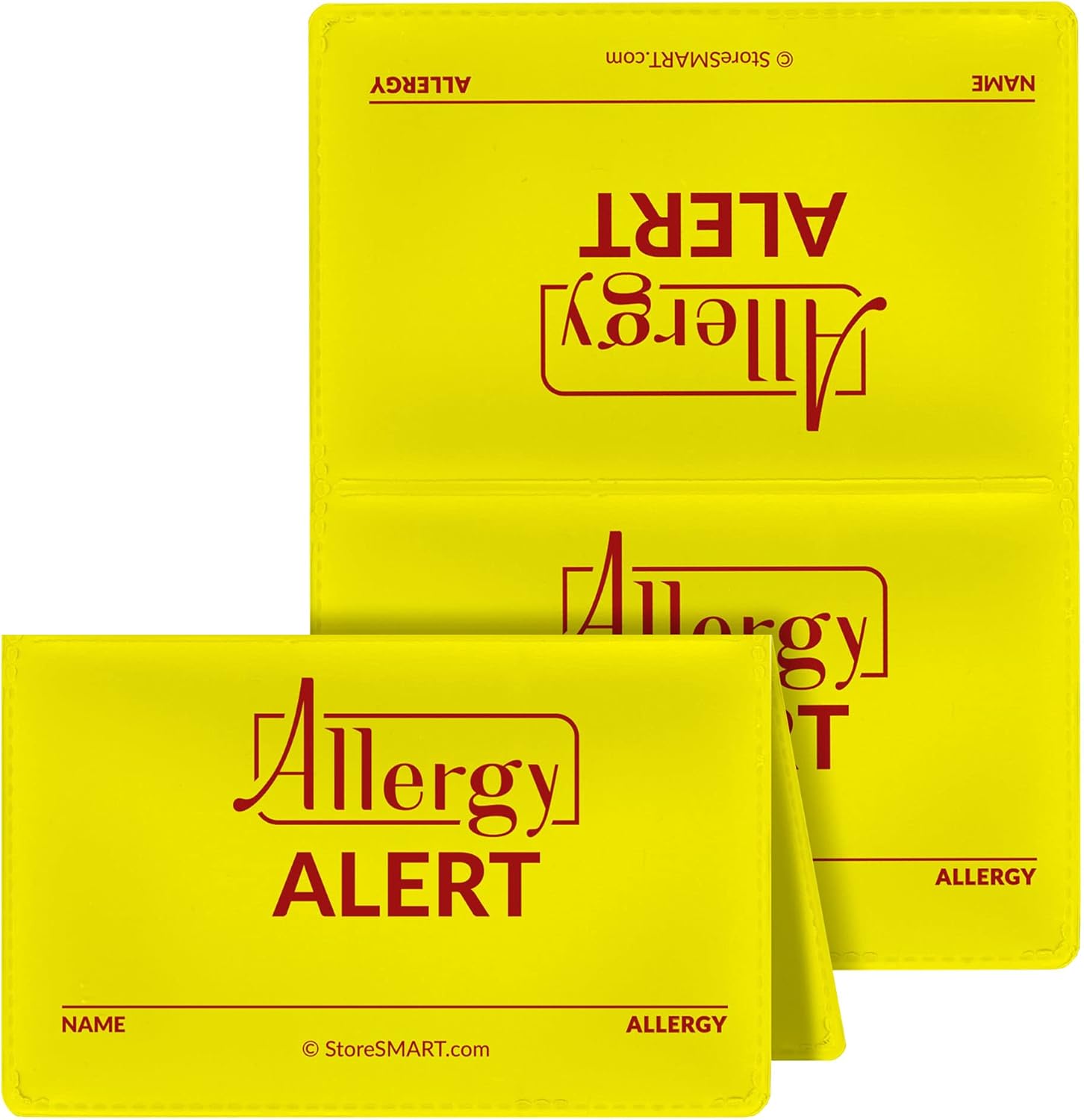 Amazon.com: StoreSMART - Vial of Life - Folding Wallet Allergy Alert ...