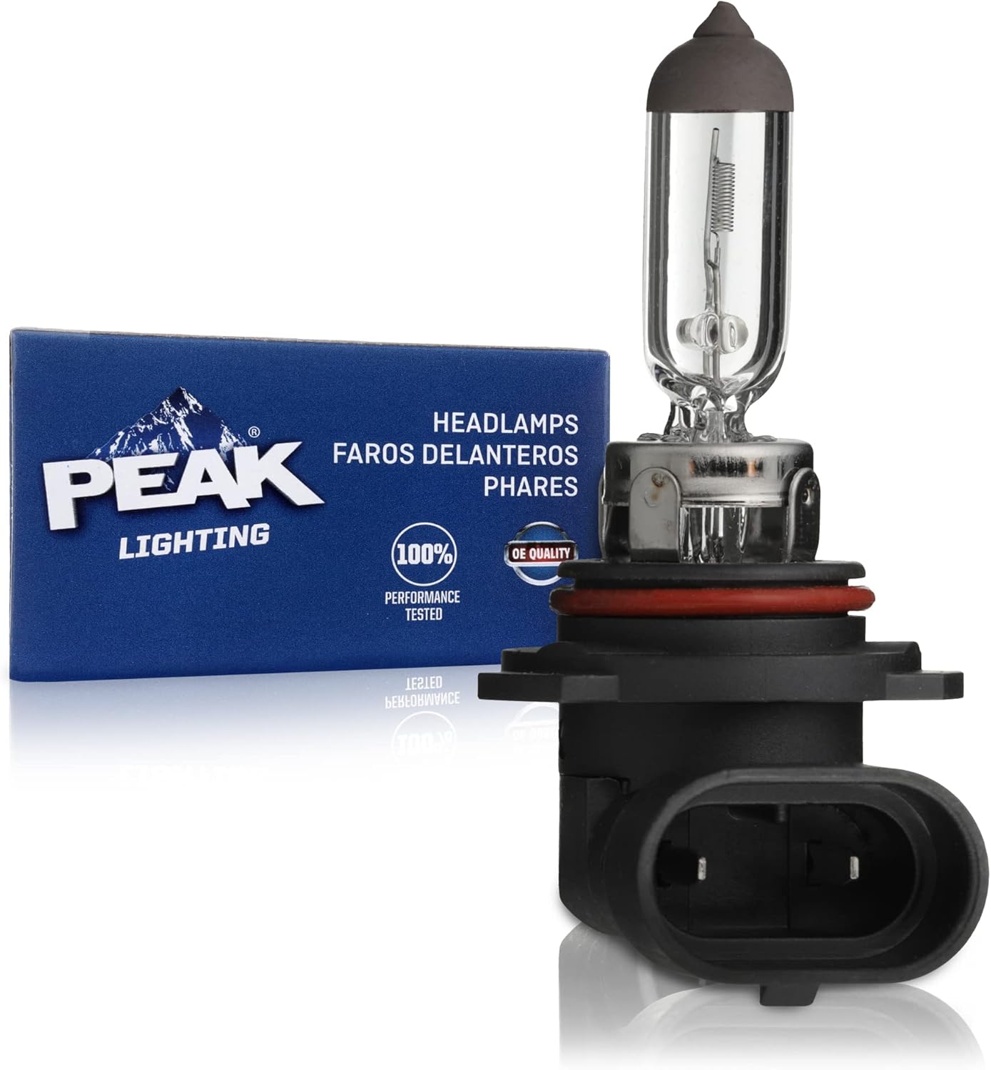 Amazon.com: PEAK 9006 OE Standard Halogen Replacement Headlight Bulb ...