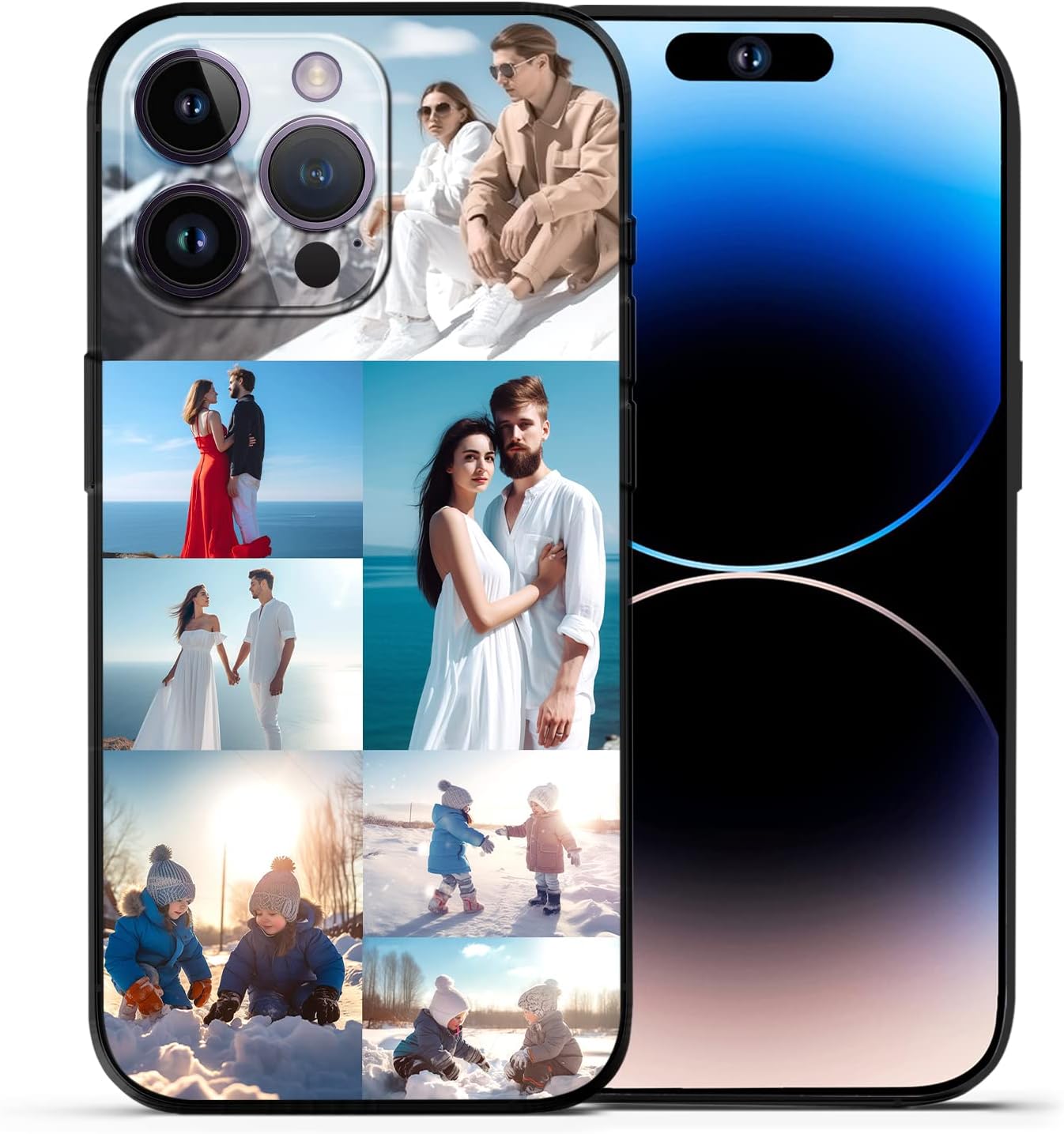 Amazon.com: ABCJOJO Custom Photo Phone Case for iPhone 17 16 15 14 13 ...