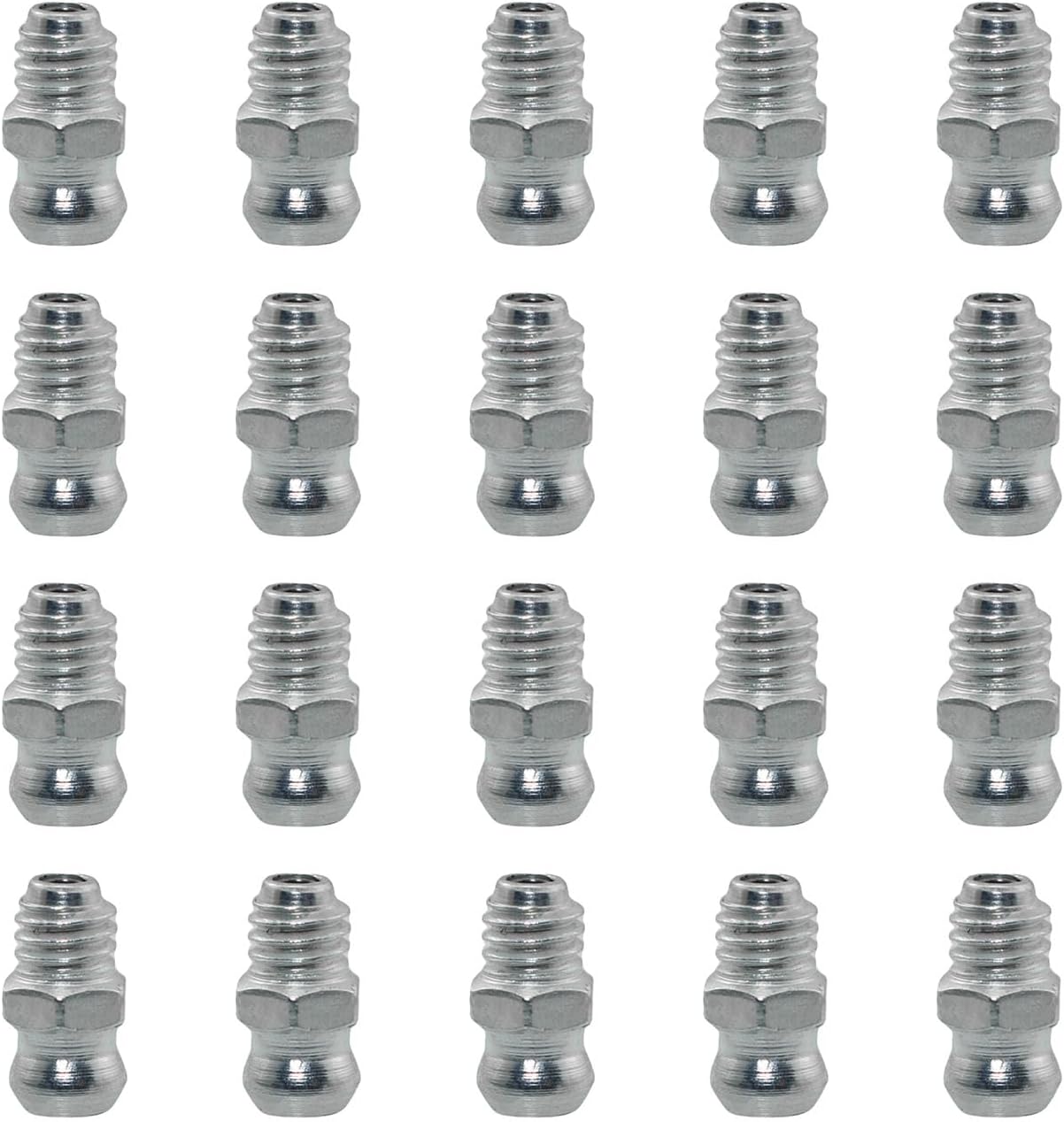 Amazon.com: SQXBK 20PCS M6x1 Grease Nipple Kit - Straight Metal Grease ...