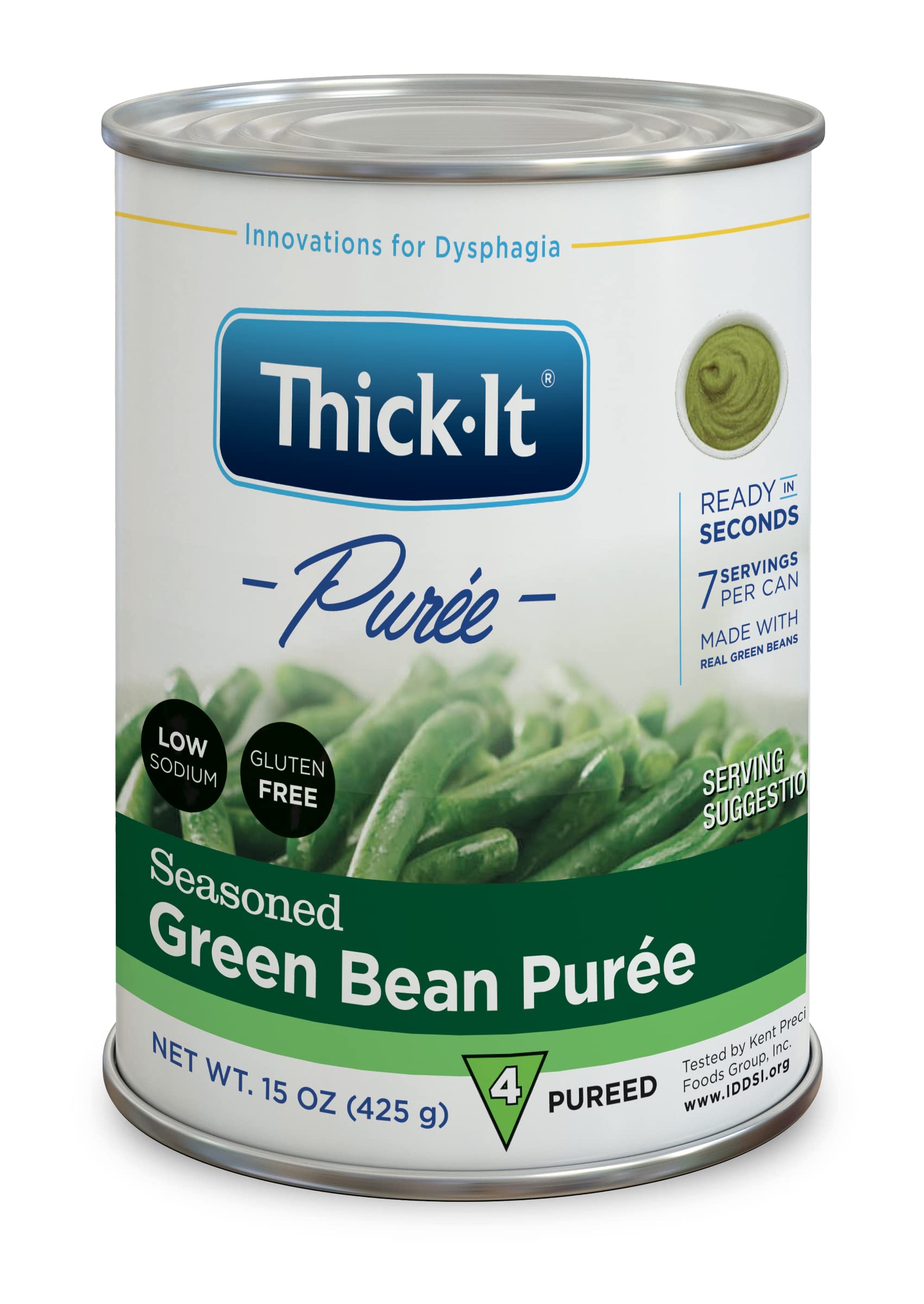 Amazon.com : Thick-It Pureed Seasoned Green Beans (IDDSI), Made with ...