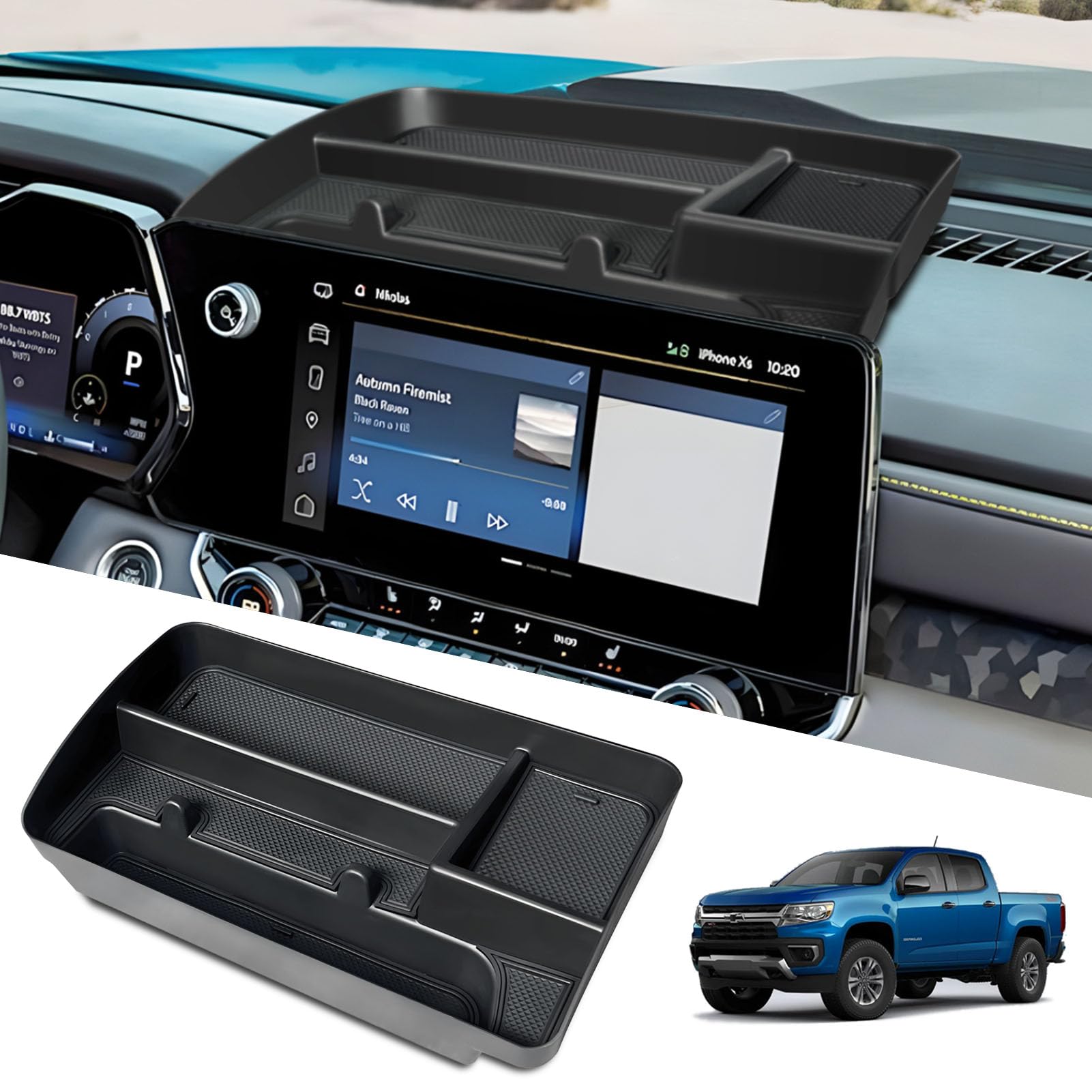 Snapklik.com : Center Console Dash Tray For Chevrolet Colorado 2023 ...