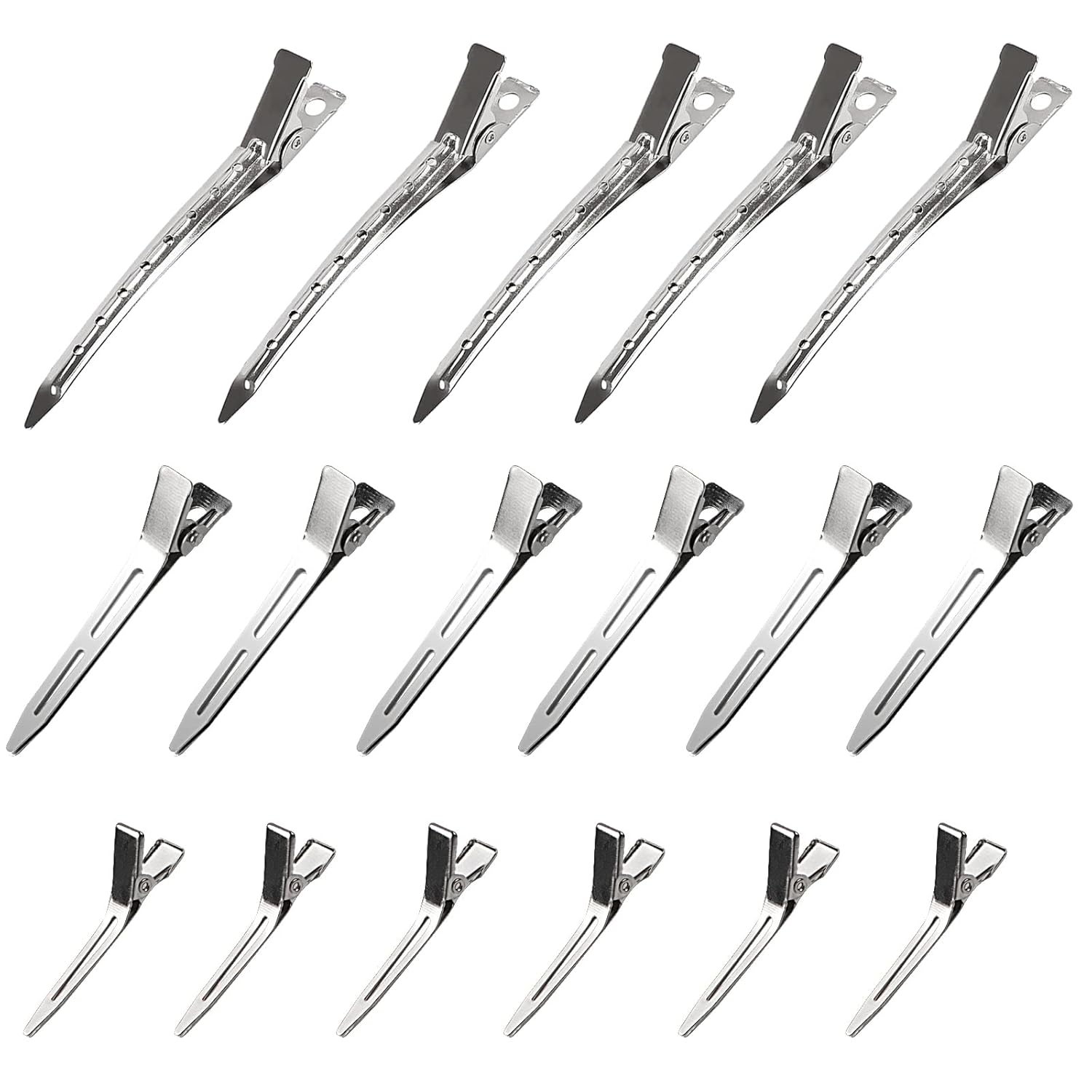 Amazon.com : ANYI Duck Bill Clips 60 Pcs Three Sizes 3.5/2.2/1.8 Inches ...