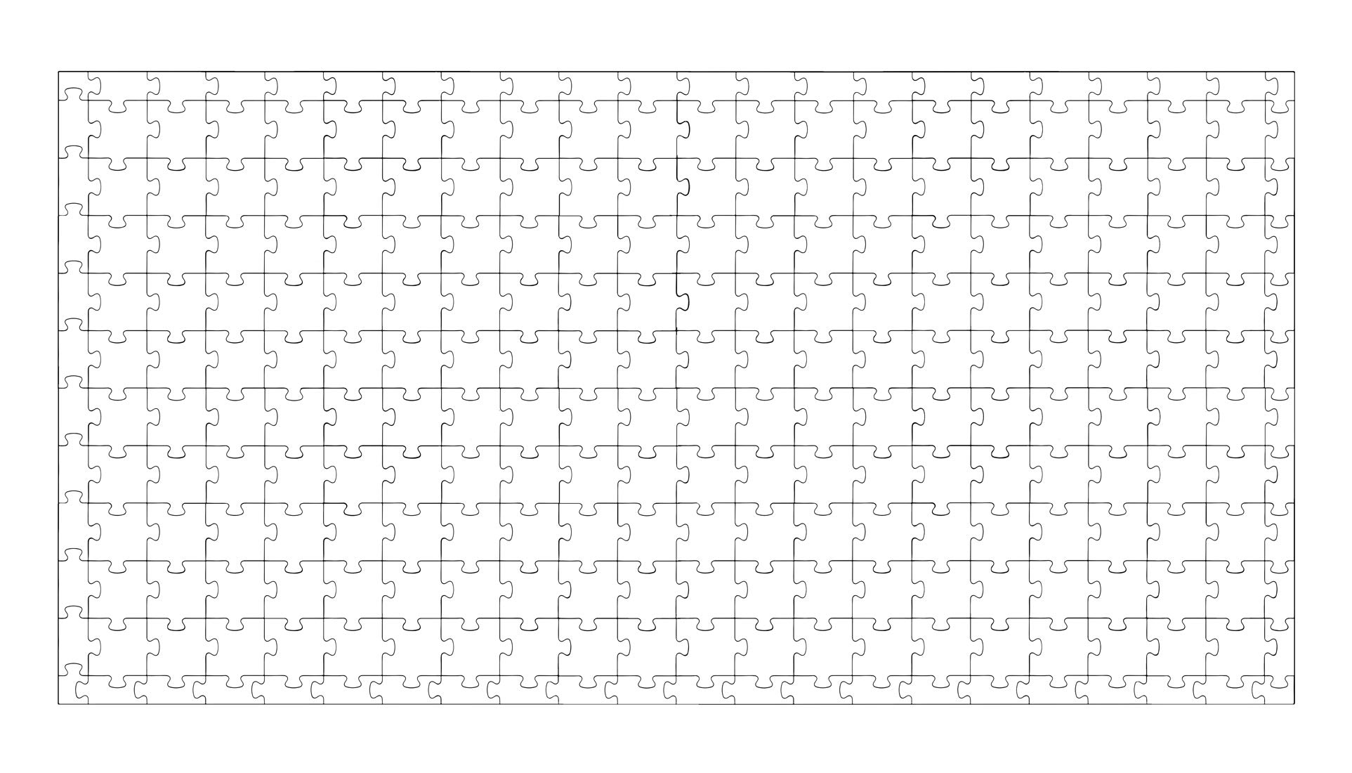 Amazon.com: Hygloss Products Blank Community Puzzle - Create-A-Size ...