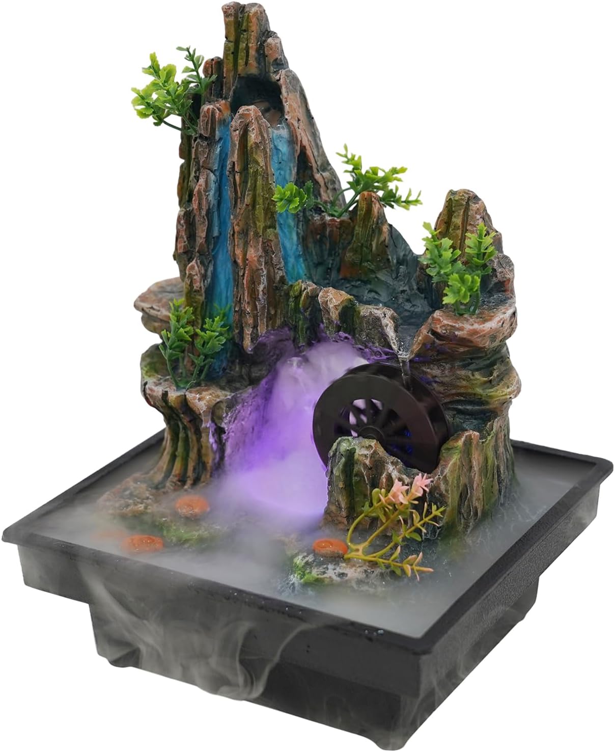 Amazon.com: ZHFEISY Water Fountains Indoor Relaxation Desktop Fountain ...