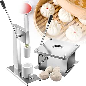 Baozi Maker, Semi-Automatic Bun Making Machine, Steel Chinese Bao ...