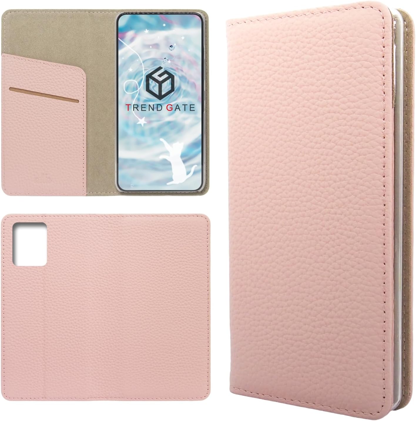 Amazon.co.jp: moto g64 5G / moto g64y 5G (A401MO) ケース 本革 レザー製 手帳型 スマホケース カメラ穴搭載 ダイアリー スマホ携帯カバー ...