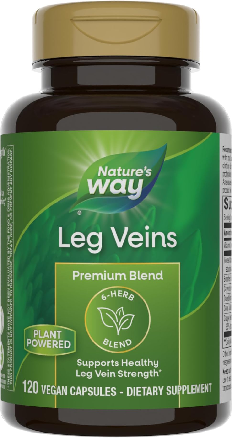 Amazon.com: Nature's Way Leg Veins, Supports Healthy Leg Vein Strength ...