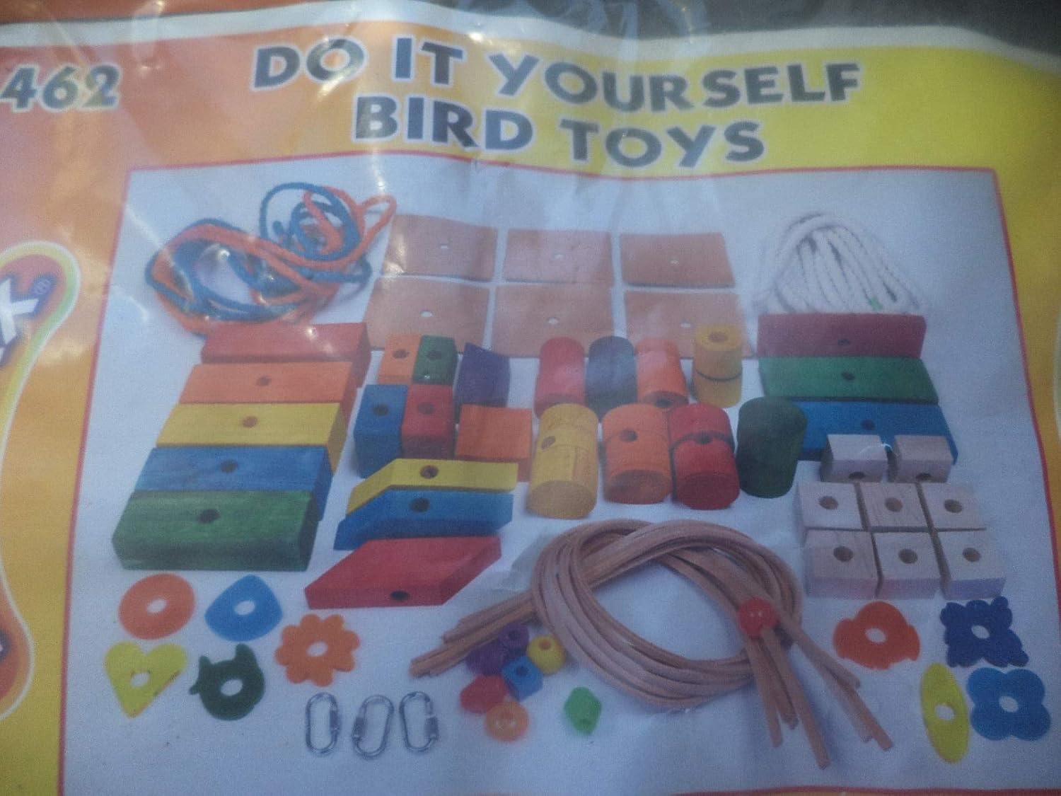 Amazon.com: Zoo Max Do It Yourself Bird Toy Kit Large : Pet Supplies