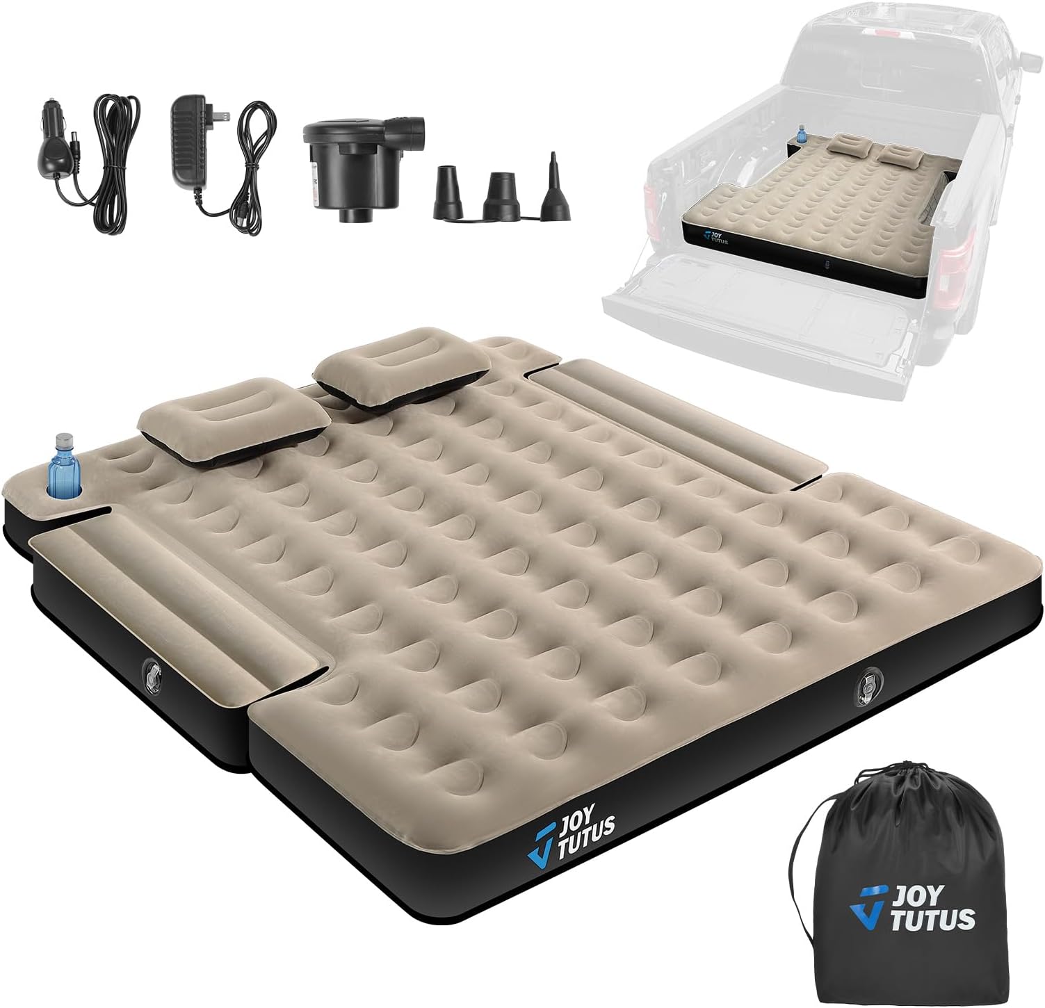 Amazon.com: VEVOR Truck Bed Air Mattress, for 5.5-5.8 ft Full Size ...