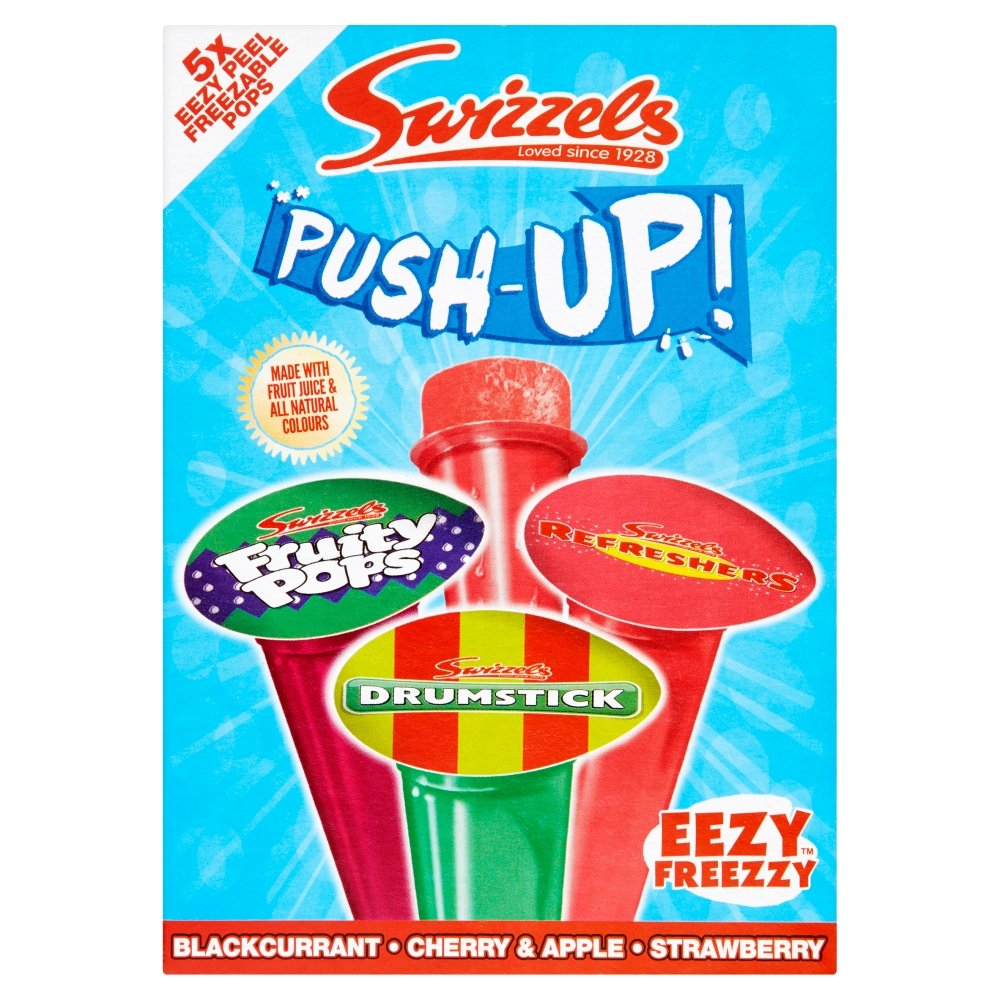 Amazon.com: Swizzels Eezy Freezzy Freeze Pops (Pack of 5 Push Pops) 280ml
