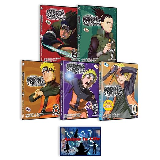 Amazon.com: Naruto DVD Collection: Set 6-10 (Episodes 66-125) : Movies & TV