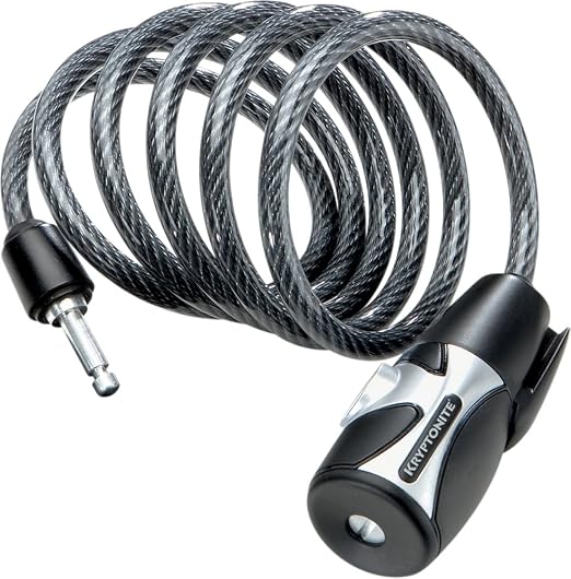 Amazon.com : Kryptonite Kryptoflex 1018 Key Cable Bicycle Lock Bike ...