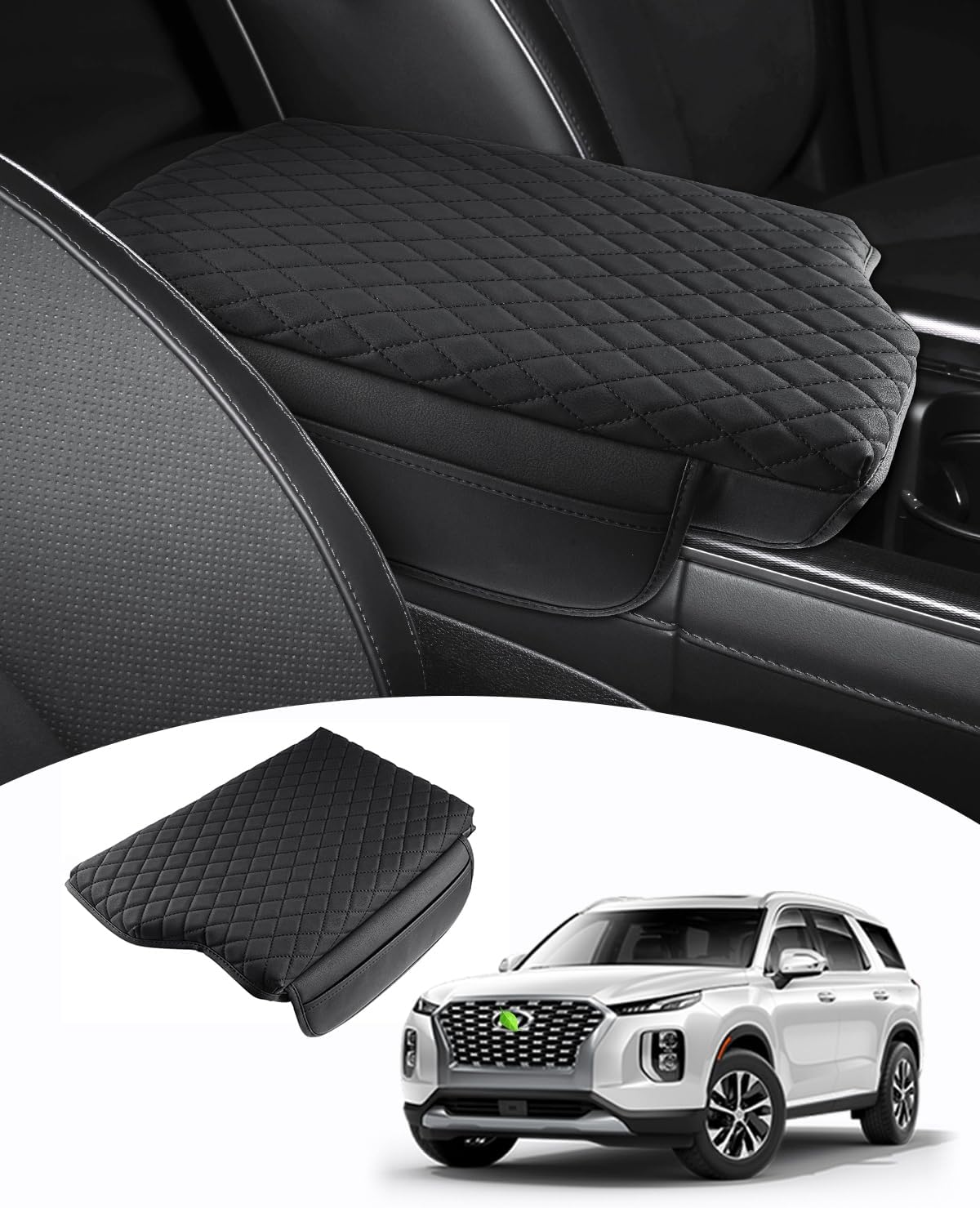 Shademax Custom Fit for Center Console Cover Hyundai Palisade 2020 2021 ...