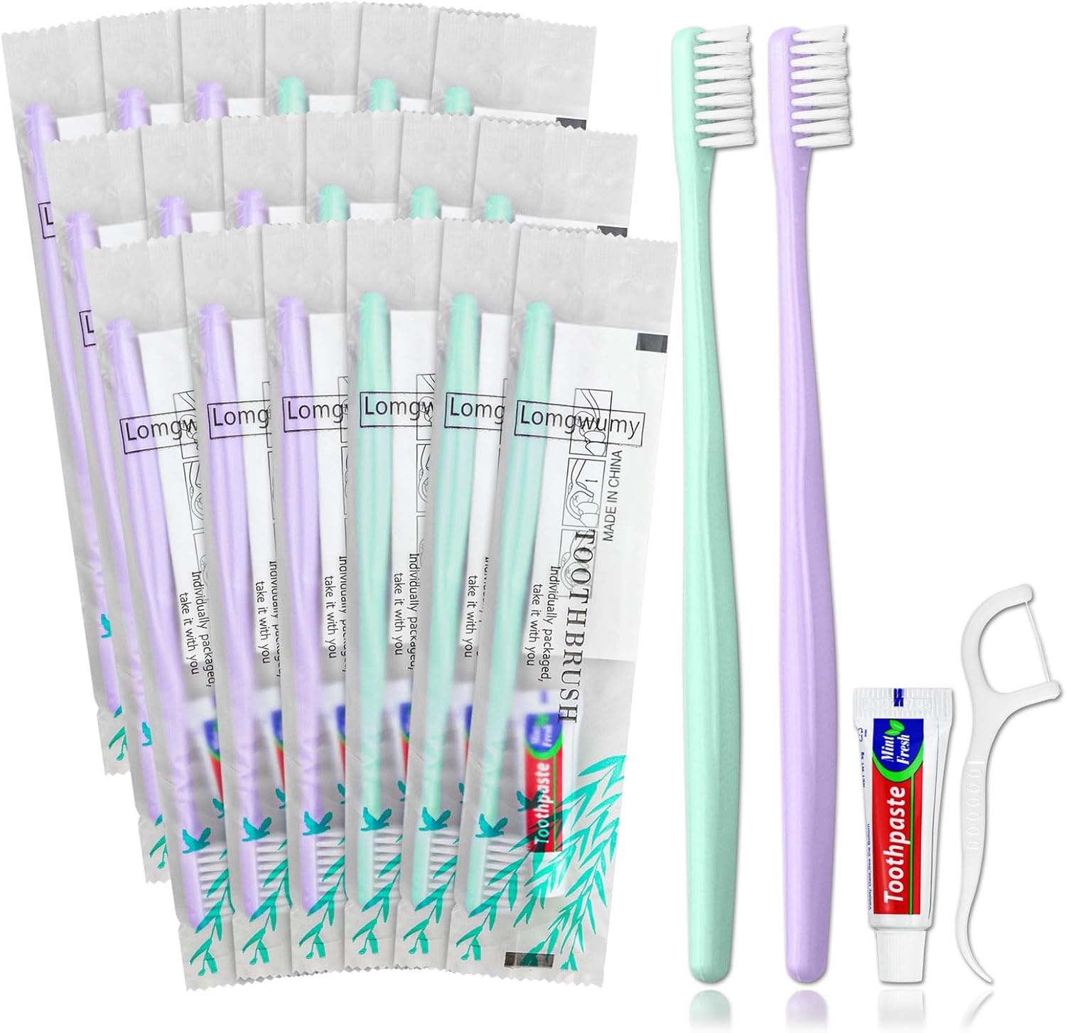 Amazon.com: Disposable Toothbrushes, Toothbrush And Toothpaste ...