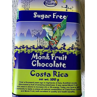 Costa Rican Monk Fruit Chocolate Cocoa Powder, All Natural & Sugar Free ...