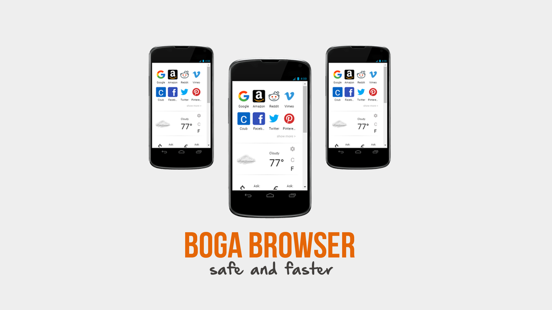 Boga Safe and Fast Browser - App on Amazon Appstore