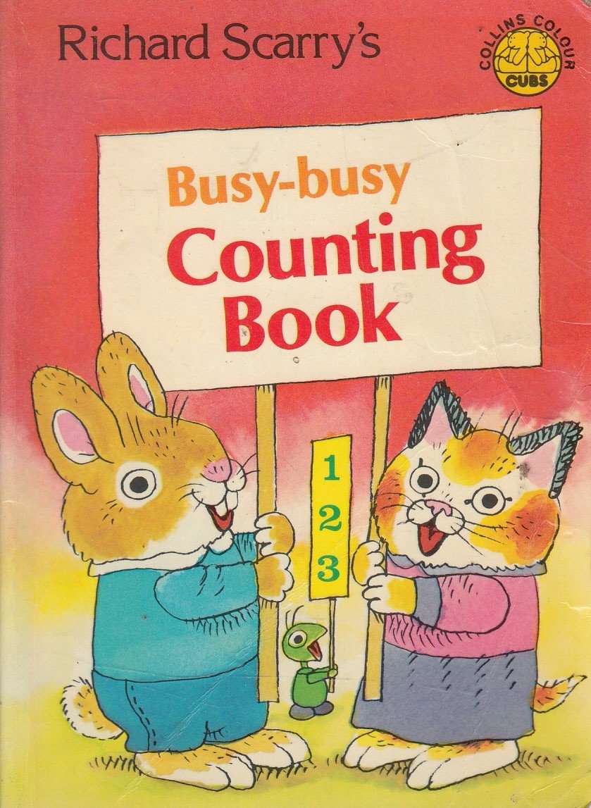 Busy Busy Counting Book (Colour Cubs): Richard Scarry: 9780001232730 ...