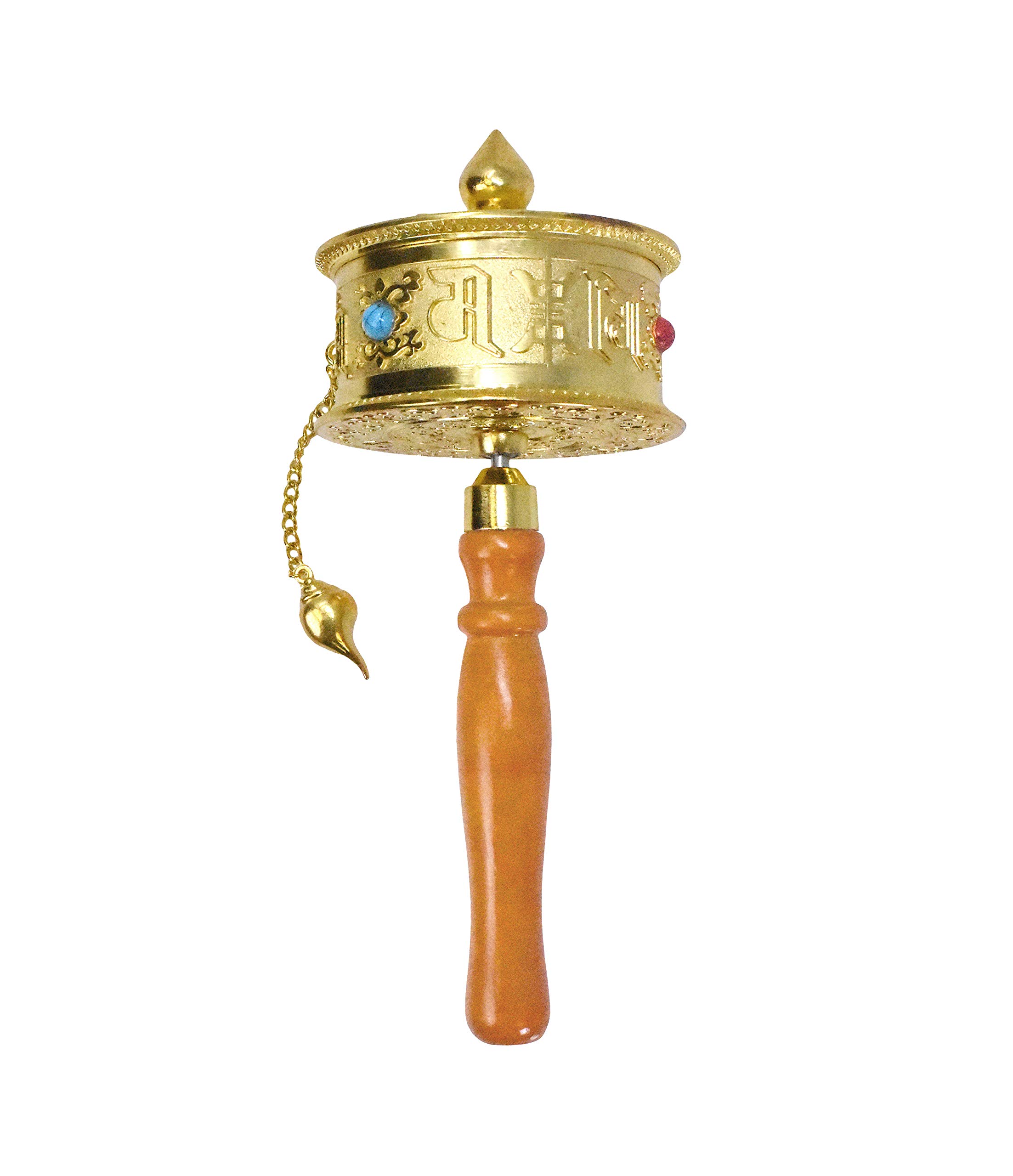 Buy Hand Held Tibet Prayer Wheel – Tibetan Prayer Wheel Handheld ...
