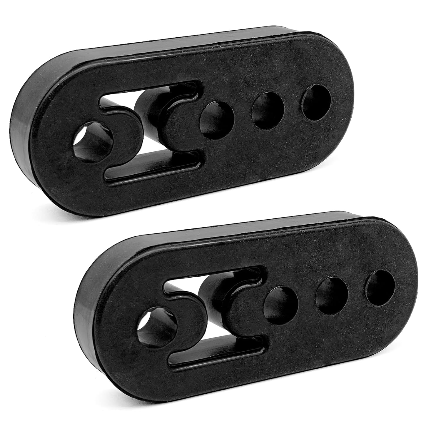 2PCS Exhaust Hanger Rubber Muffler Hanger Universal 4 Holes, Hole ...