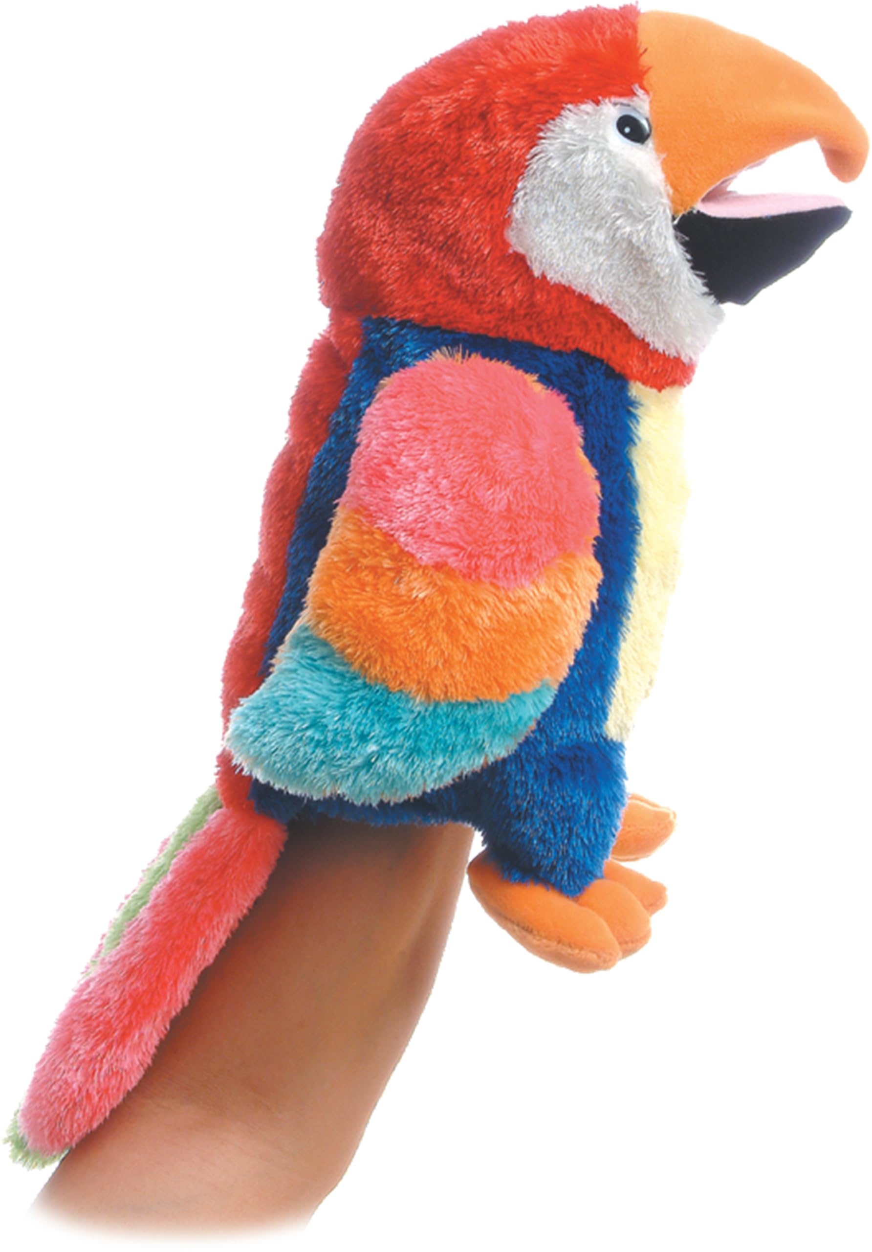 Amazon.com: Aurora® Interactive Hand Puppet Petey™ Stuffed Animal ...