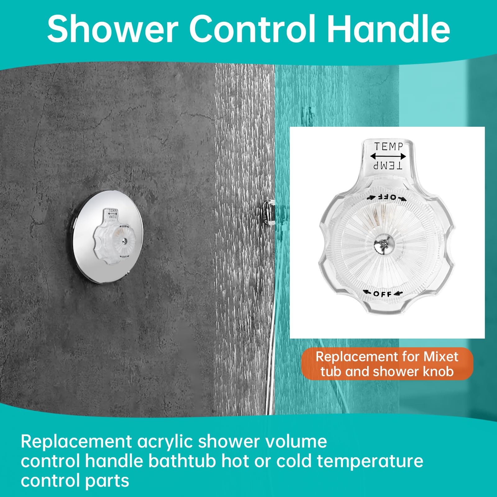 Snapklik.com : MXT11 Volume And Temperature Control Faucet Replacement ...