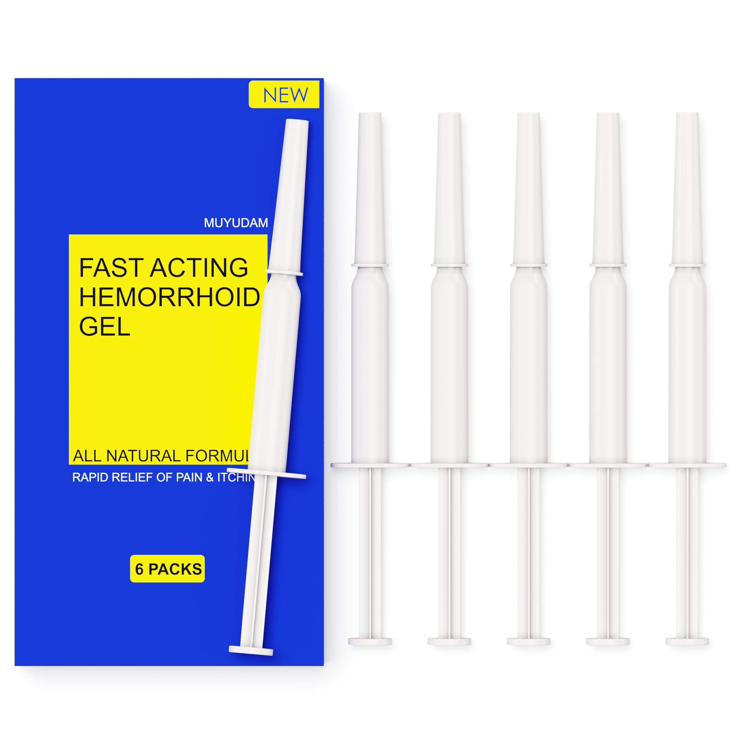 Hemorrhoid Treatment Gel Fast Acting Easier And Cleaner Application ...