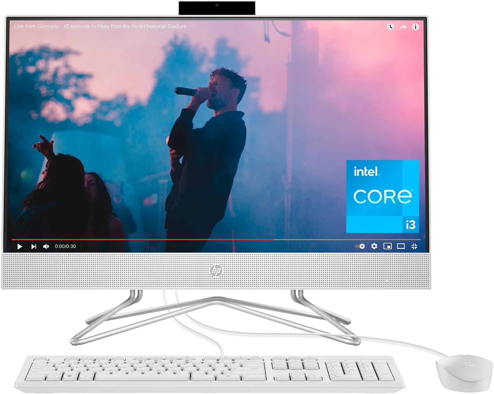 Amazon.com: HP 24 inch All-in-One Desktop PC, FHD Touchscreen, AMD Ryzen 3 7320U, 8 GB RAM, 256 ...