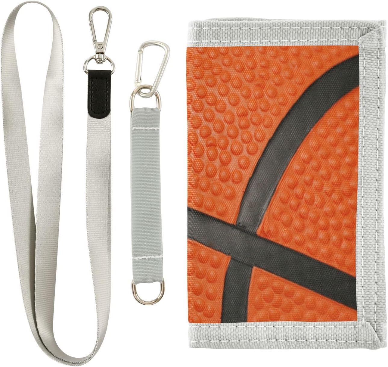 Amazon.com: Krafig Sport Basketball Kids Wallets for Boys Girls ...