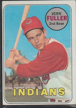 Amazon.com: 1969 Topps Vern Fuller Indians Baseball Card #291 ...