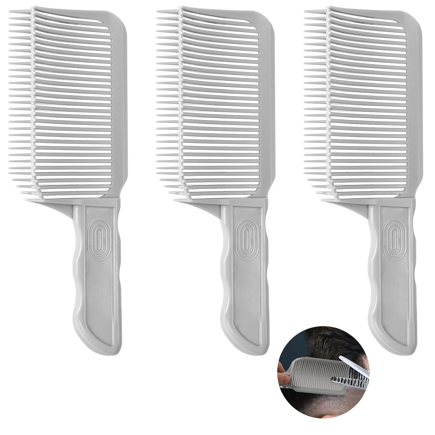 Amazon.com : 3 PCS Professional Hair Fade Guide Comb For Men, Blend ...
