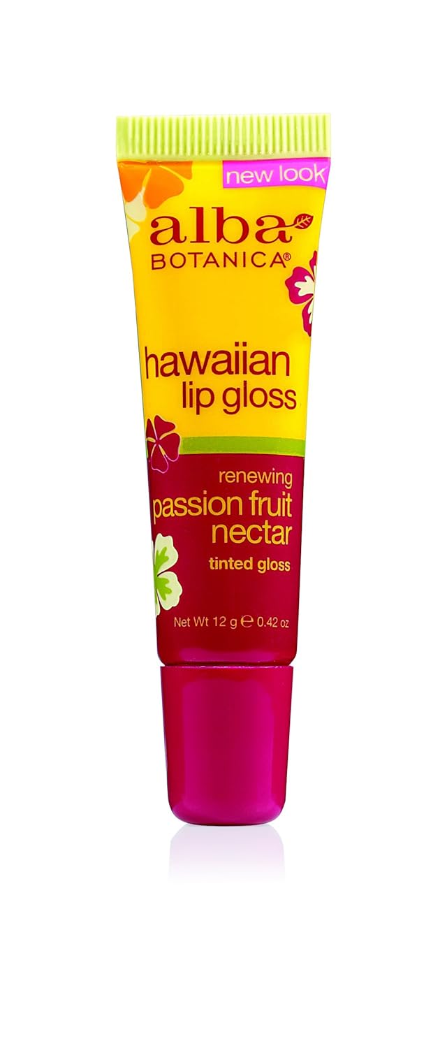 Amazon.com : Alba Botanica Hawaiian, Passion Fruit Nectar Tinted Lip ...